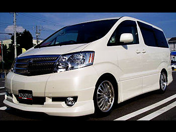 トヨタ アルファード KENSTYLE エアロパーツ ANH20W/ANH25W/GGH20W/GGH25W 前期｜ハーフタイプ｜KENSTYLE/ケンスタイル WEB SITE